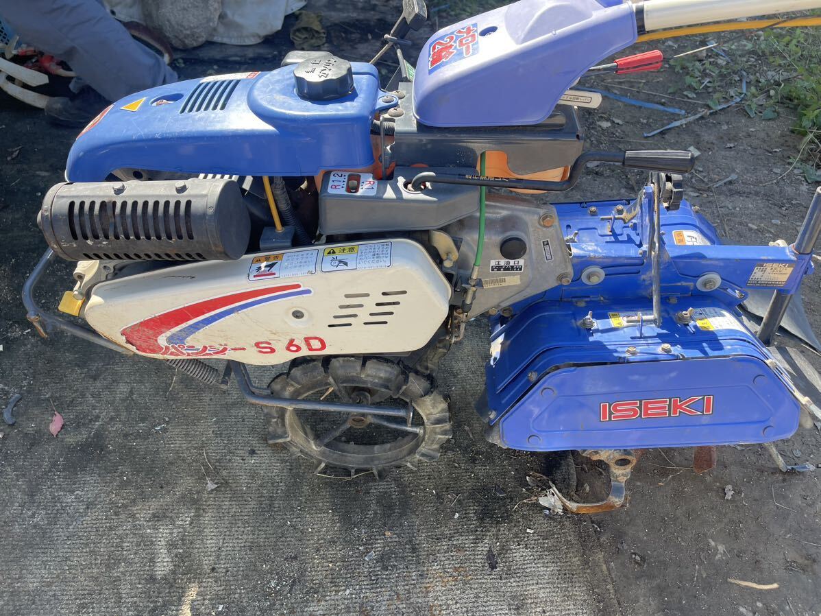 Yahoo!オークション - 愛知県取引限定 農用トラクタ イセキ KMS6Dー パ...