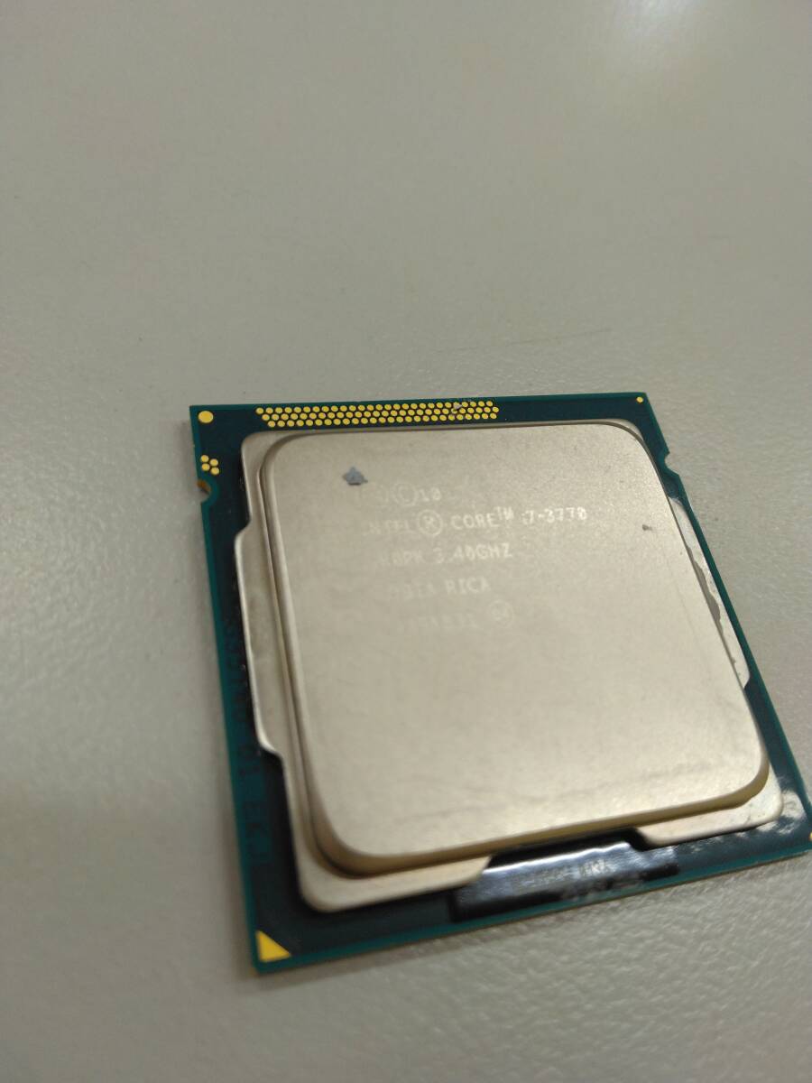 Yahoo!オークション - L706・机 ジャンク intel CPU Core i7-3770 SROP...