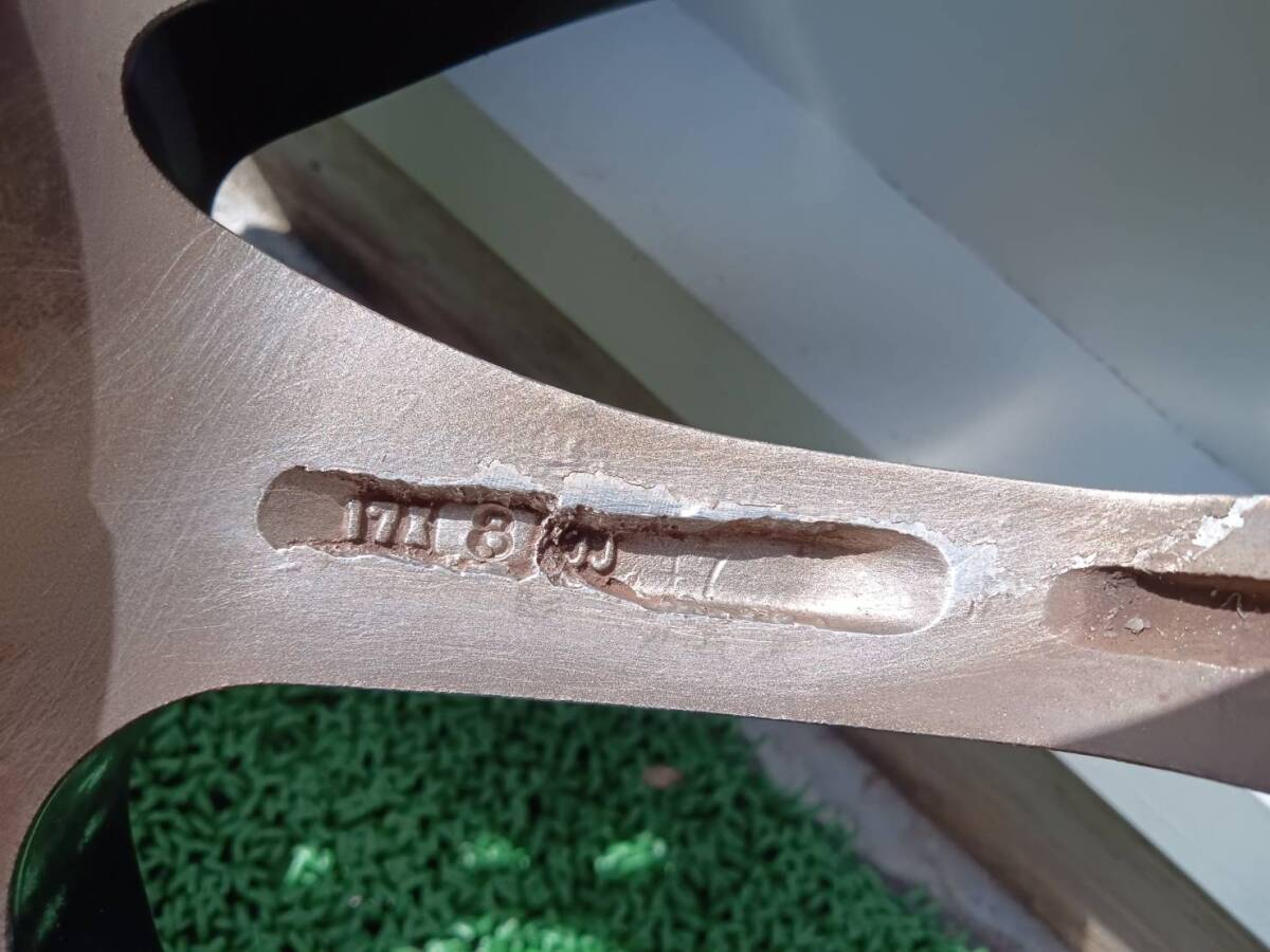 Yahoo!オークション - 希少品 WORK EMOTION 17×8J +47 5H-100 2本セ...