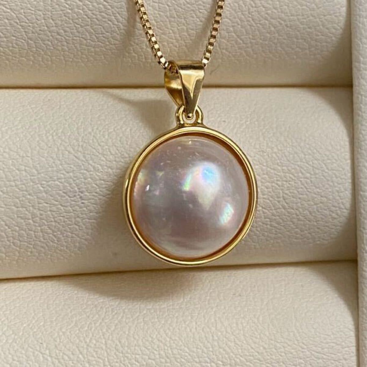 Yahoo!オークション - マベパール 真珠 ペンダントトップ ホワイト シ...