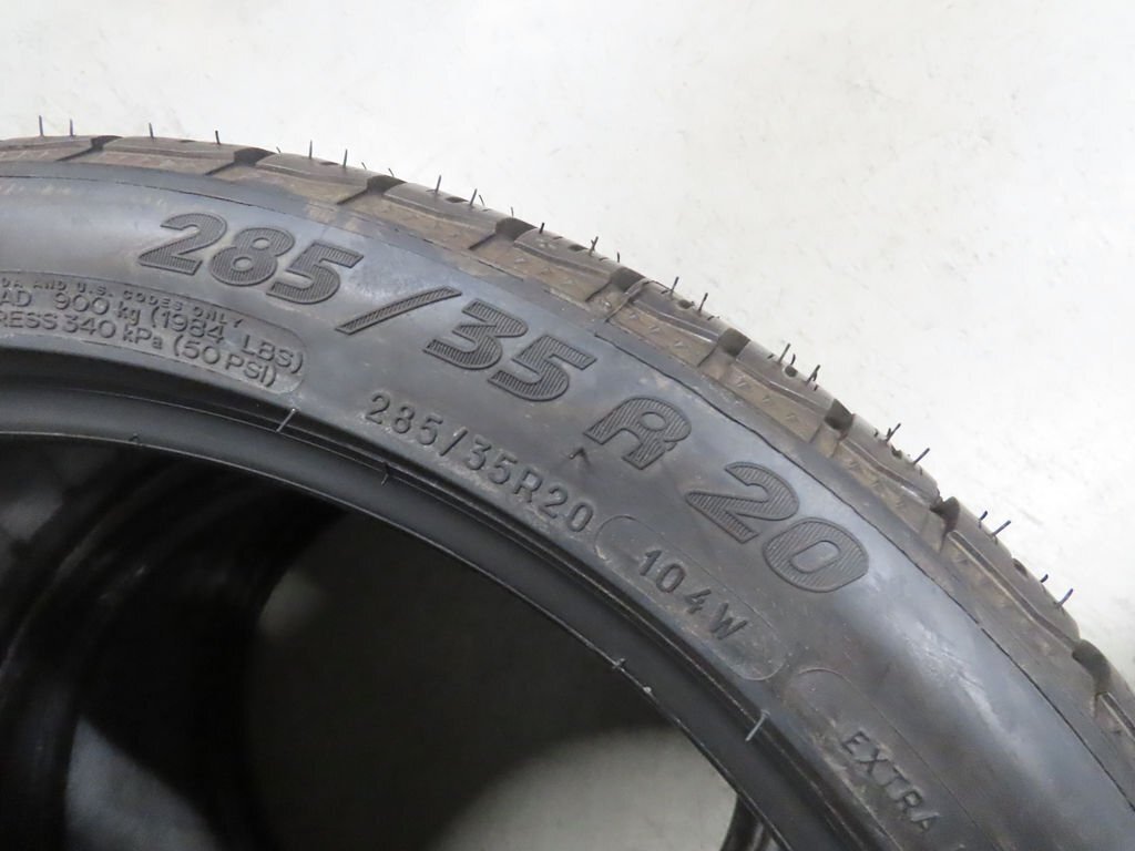 Yahoo!オークション - 2本 ミシュラン 285/35R20 PA4 パイロット ALPIN...