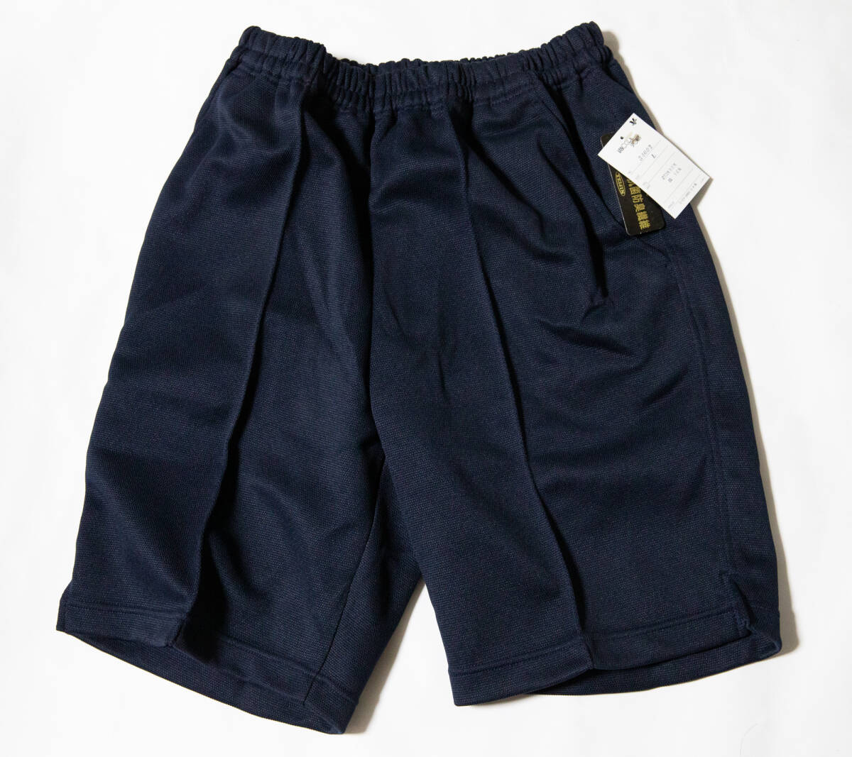 体操服 ハーフパンツ 紺 L 身長170−180・ウエスト78−88 未使用 体操服 ハーフパンツ 紺 L 身長170−180・ウエスト78−88 未使用