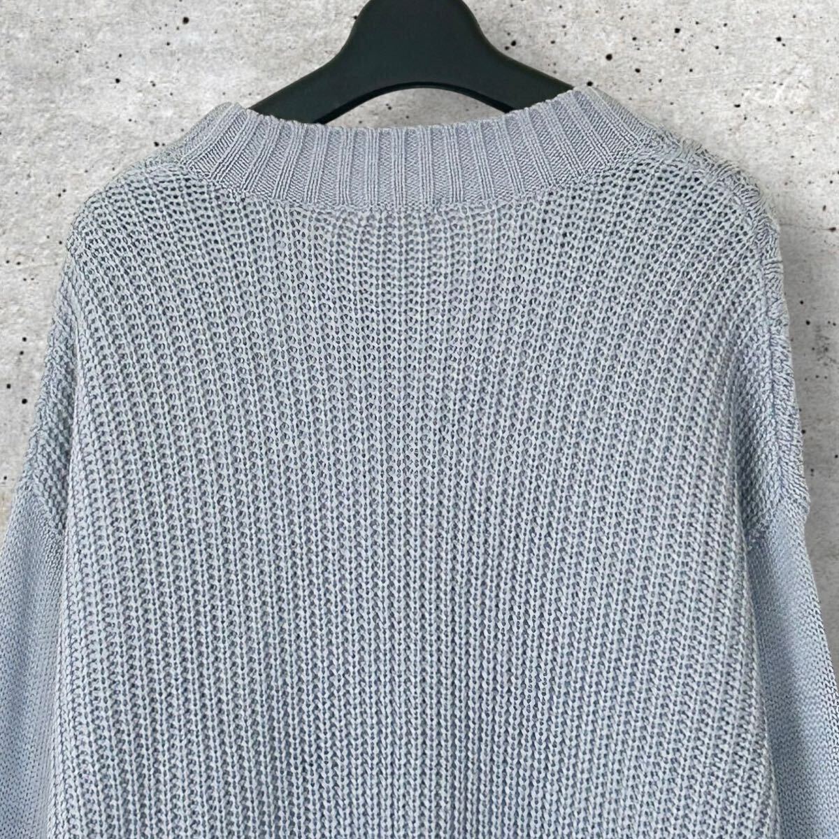 Yahoo!オークション - 【0435】GU ケーブルニット サイドリボンチュニ...