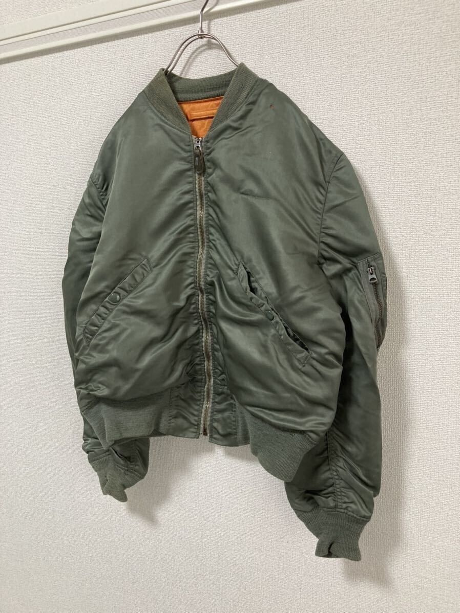 Yahoo!オークション - 60s 米軍 L-2B フライトジャケット USAF ミリタ...