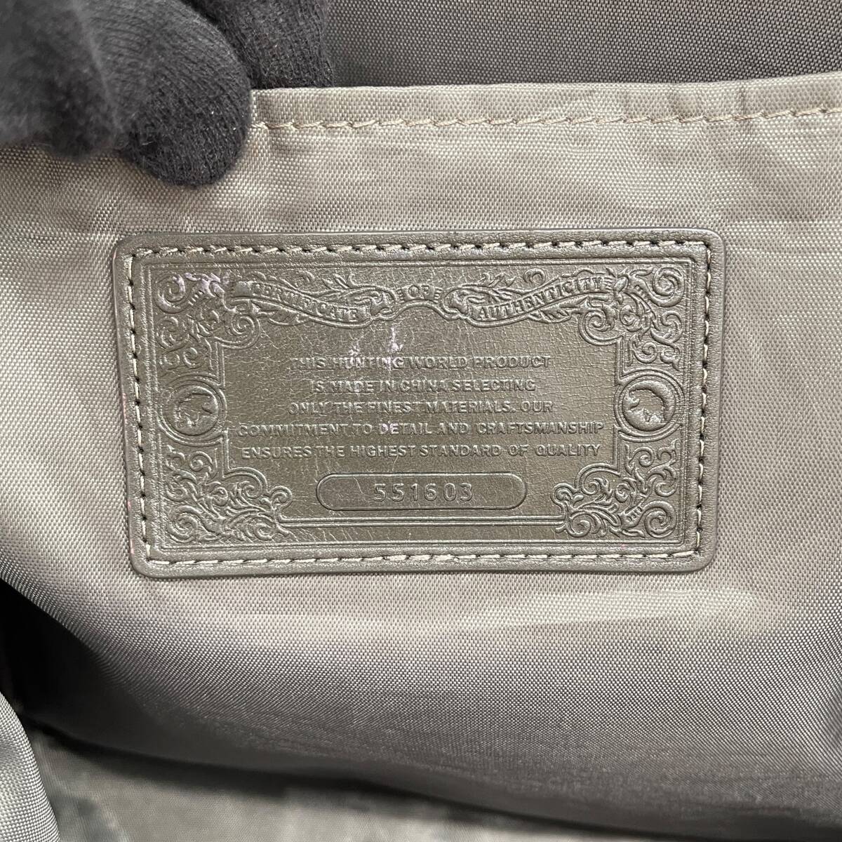 Yahoo!オークション - 1円〜 美品 HUNTING WORLD 1719 リュック A4可 P...