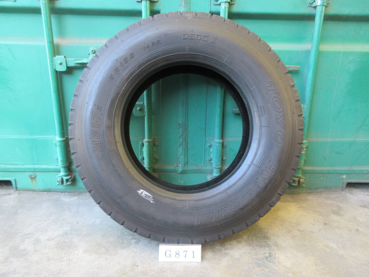 Yahoo!オークション - 9R19.5 TOYO 在庫1本 屋内保管品 G871
