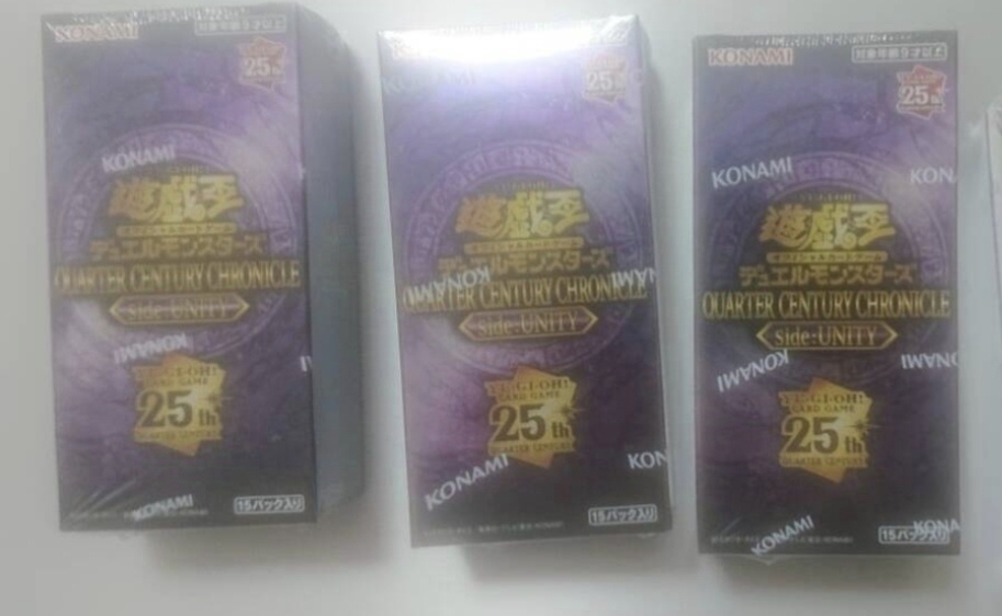 Yahoo!オークション - 【新品3box】遊戯王 【side unity】 クォーター...