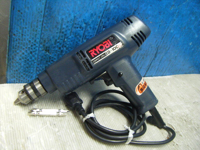 Yahoo!オークション - 美品 RYOBIコンパクトドリル CD-100VR 正逆転・...