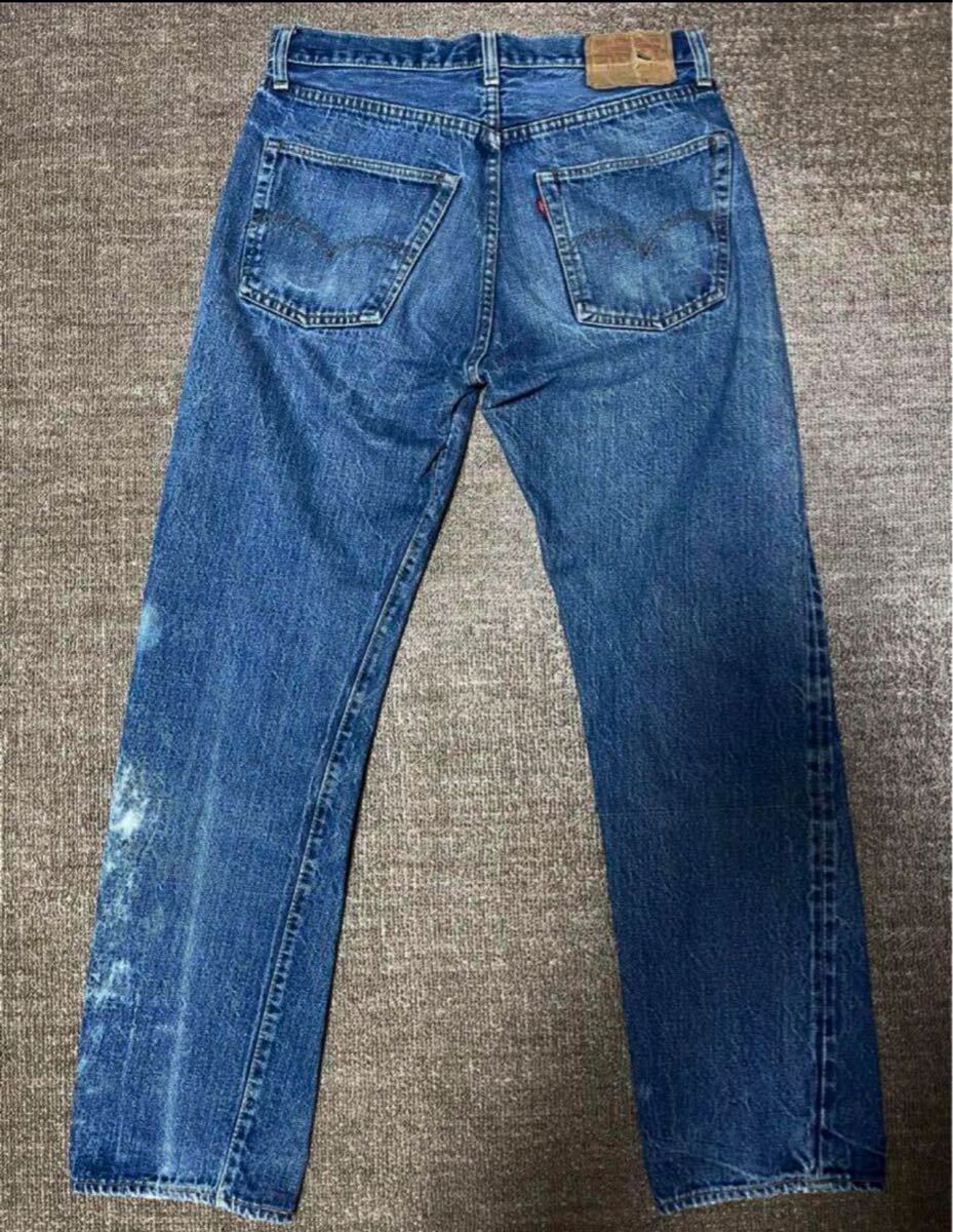 Yahoo!オークション - オリジナル 501 66前期 W32 内タグ連番 リペア無...