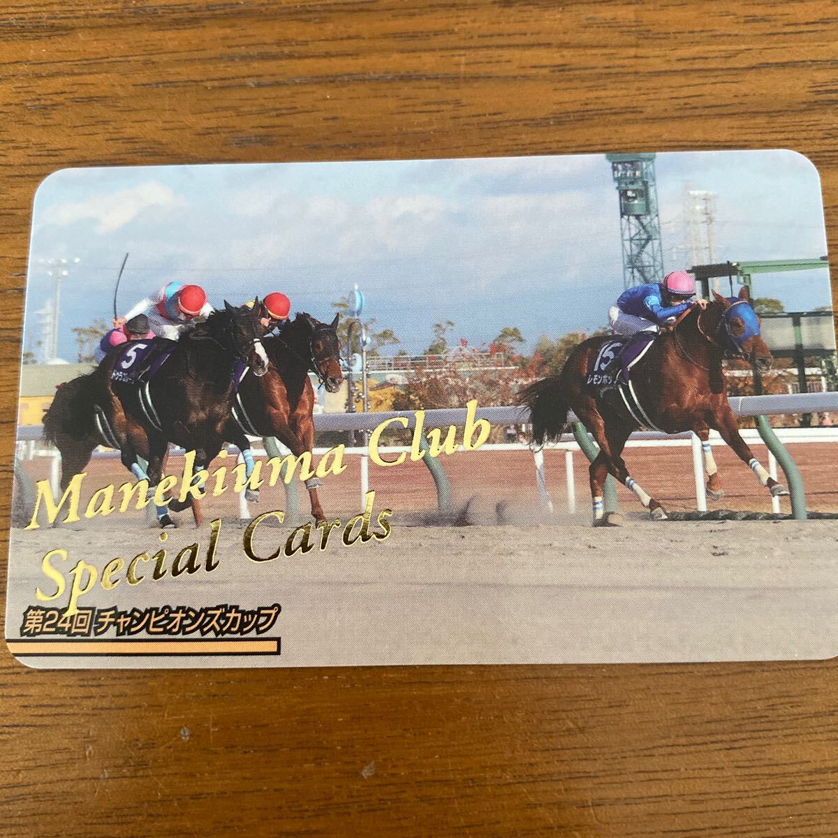 Yahoo!オークション - まねき馬2536第24回チャンピオンズC SP 勝馬レモ...