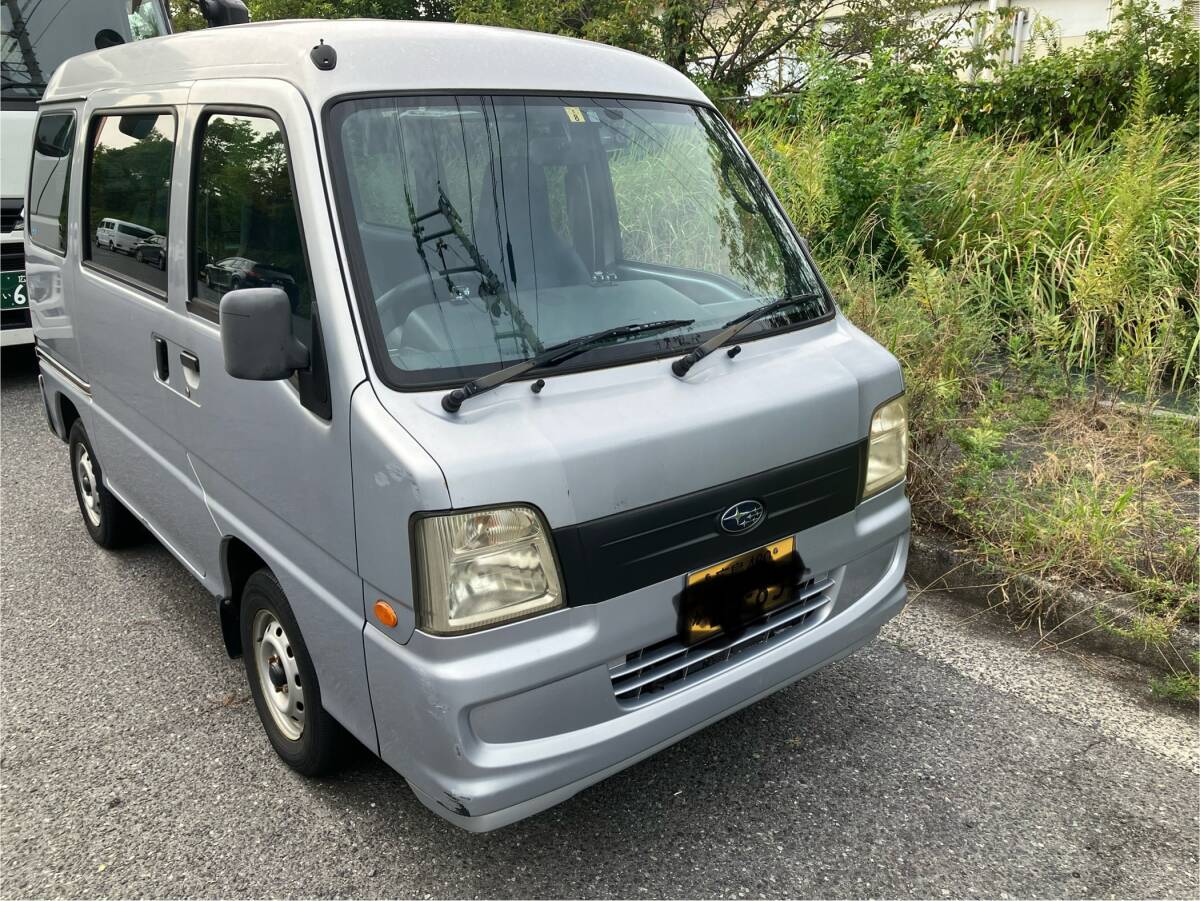 Yahoo!オークション - 1円スタート 最落なし サンバーバン トランスポ...