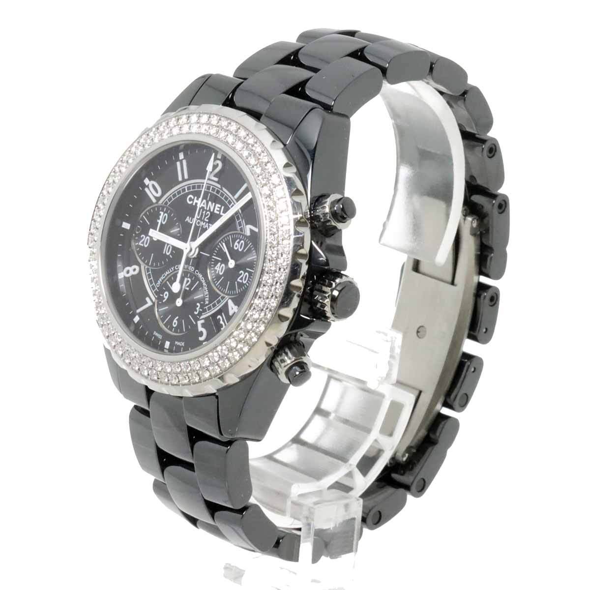 Yahoo!オークション - シャネル CHANEL J12 41mm クロノグラフ H1009 ...