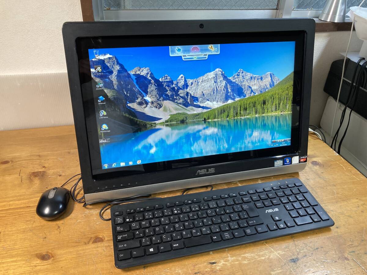 ASUS モニター 一体型 パソコン PC ET2020A 102427y windows7 AMD A4-5000 AiO PC SERIES(ASUS)｜売買されたオークション情報 ...