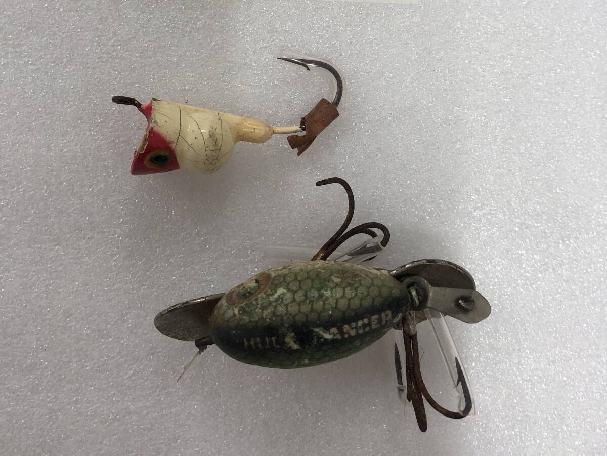 Yahoo!オークション - オールドルアー heddon abu H01-B-0242