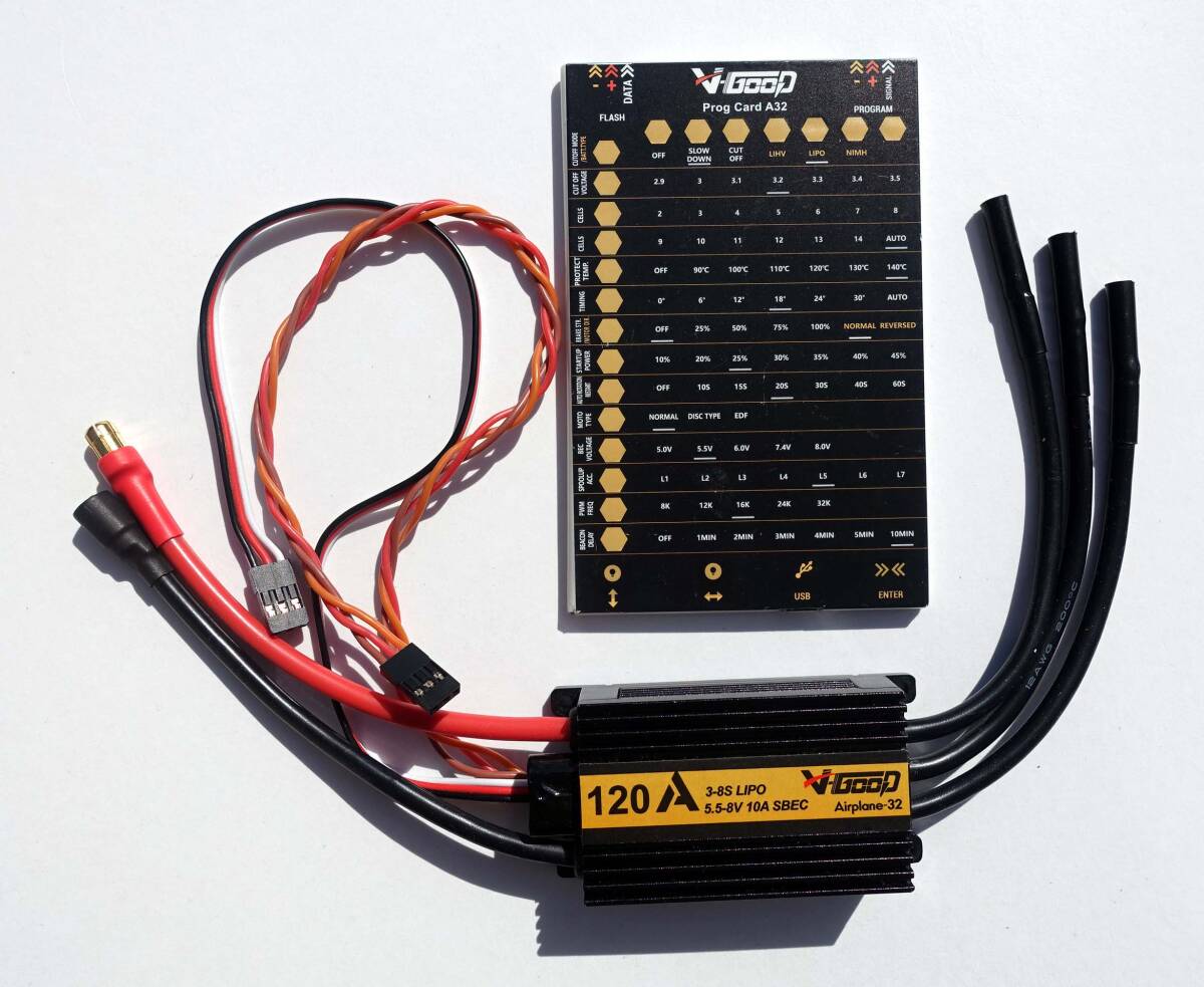 Yahoo!オークション - ESC 120A プログラムカード付 新品未使用