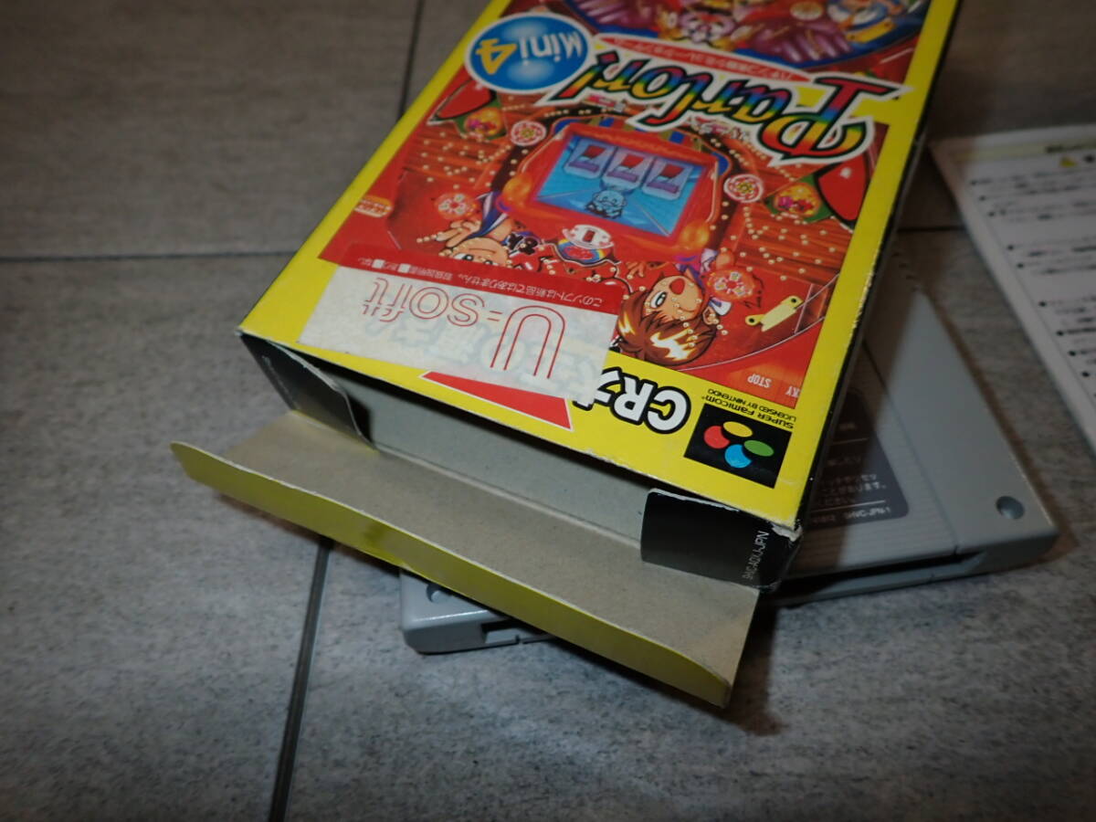 Yahoo!オークション - パーラーミニ 4 Parlor Mini 4 SFC 箱 説明書付...