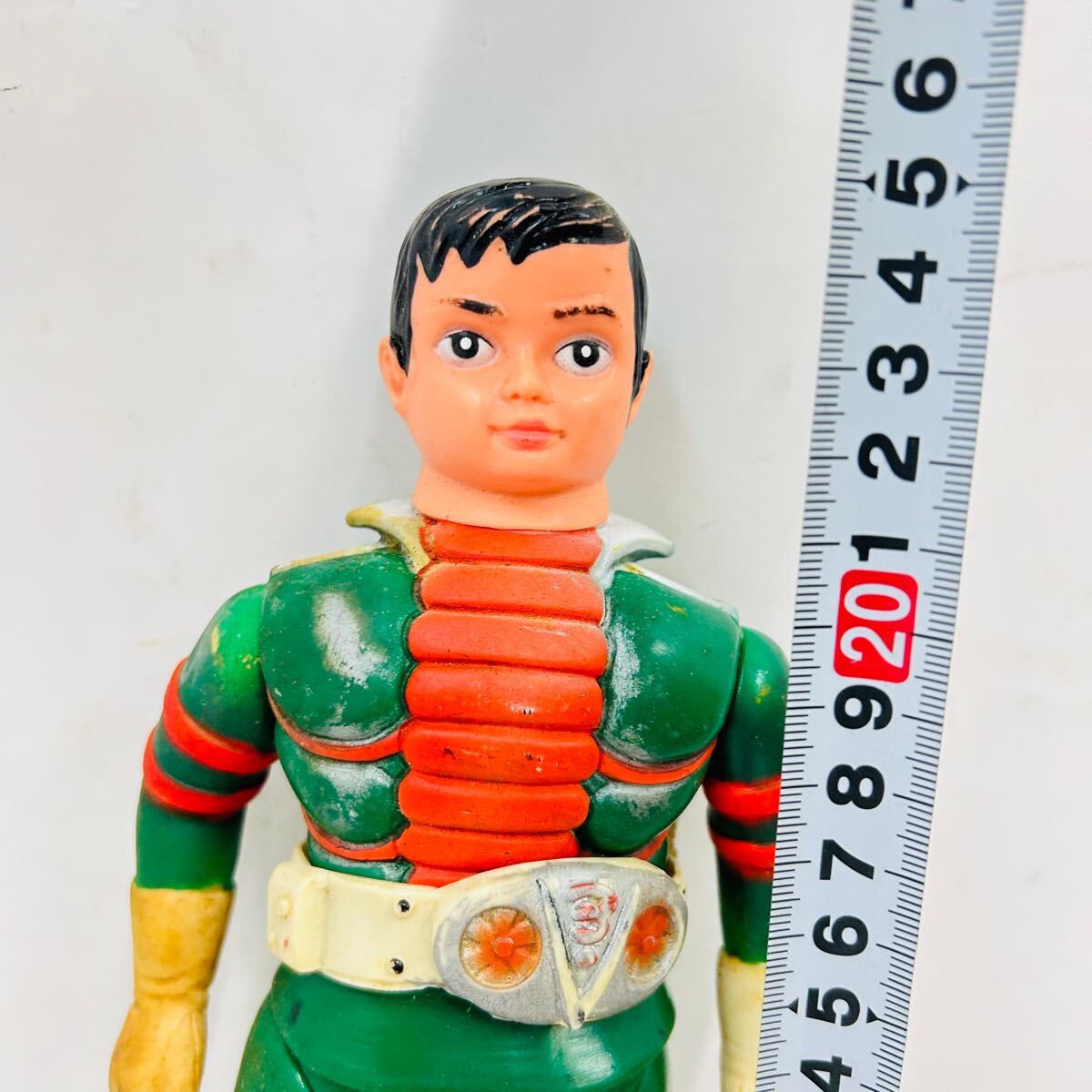 10SC062 石森プロ 仮面ライダー V3 ソフビ ビンテージ 昭和レトロ レトロ 当時物 旧バンダイ おもちゃ 人形 マスクなし 現状品(ソフビ)｜売買されたオークション情報、yahooの ...