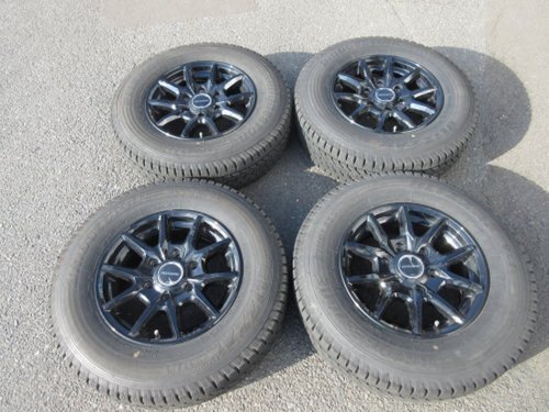 Yahoo!オークション - ST8 195/80R15 約10mm×4本 ブリヂストン