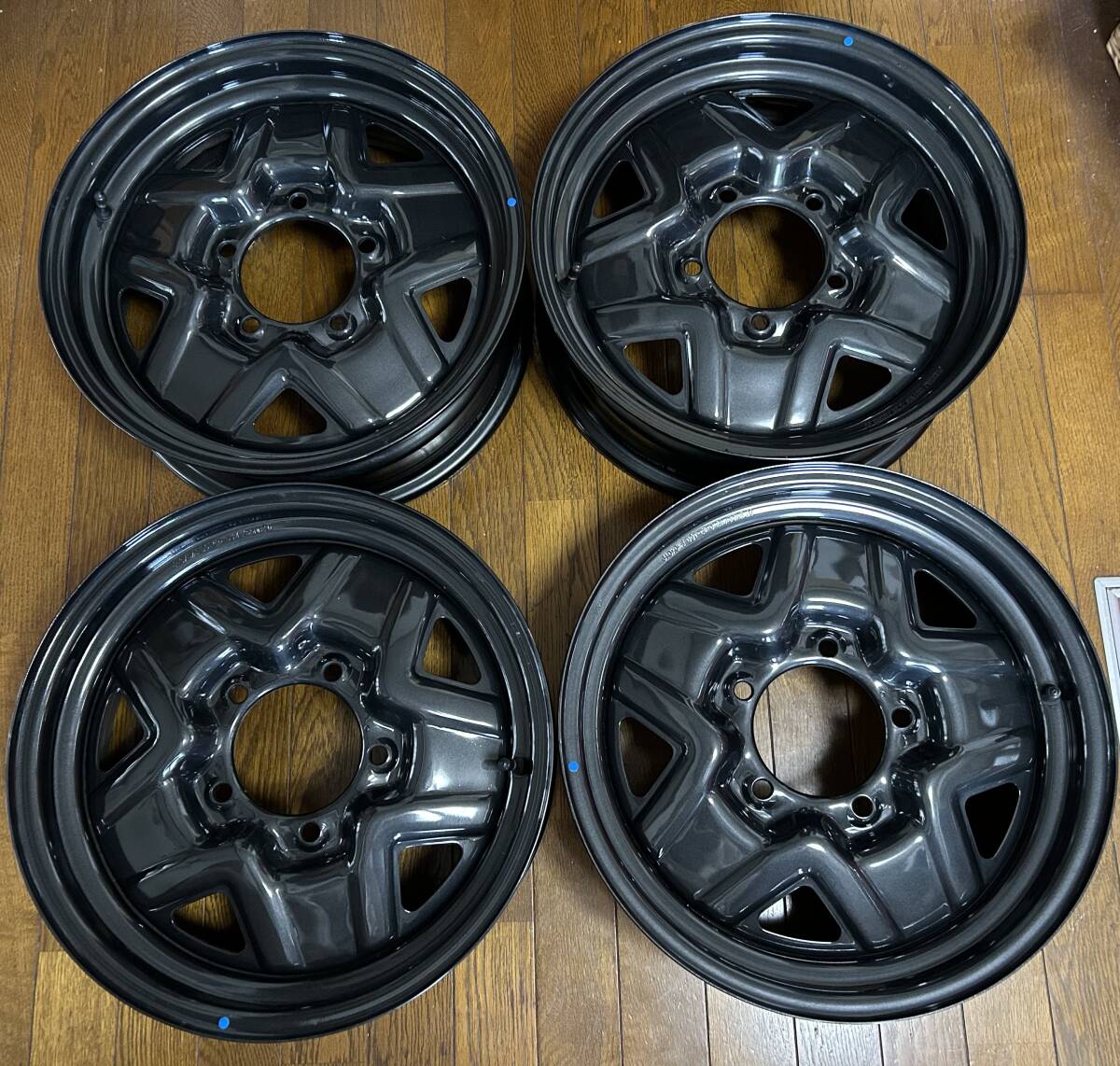 Yahoo!オークション - JB64 ジムニー XC XL XG 純正スチールホイール ...