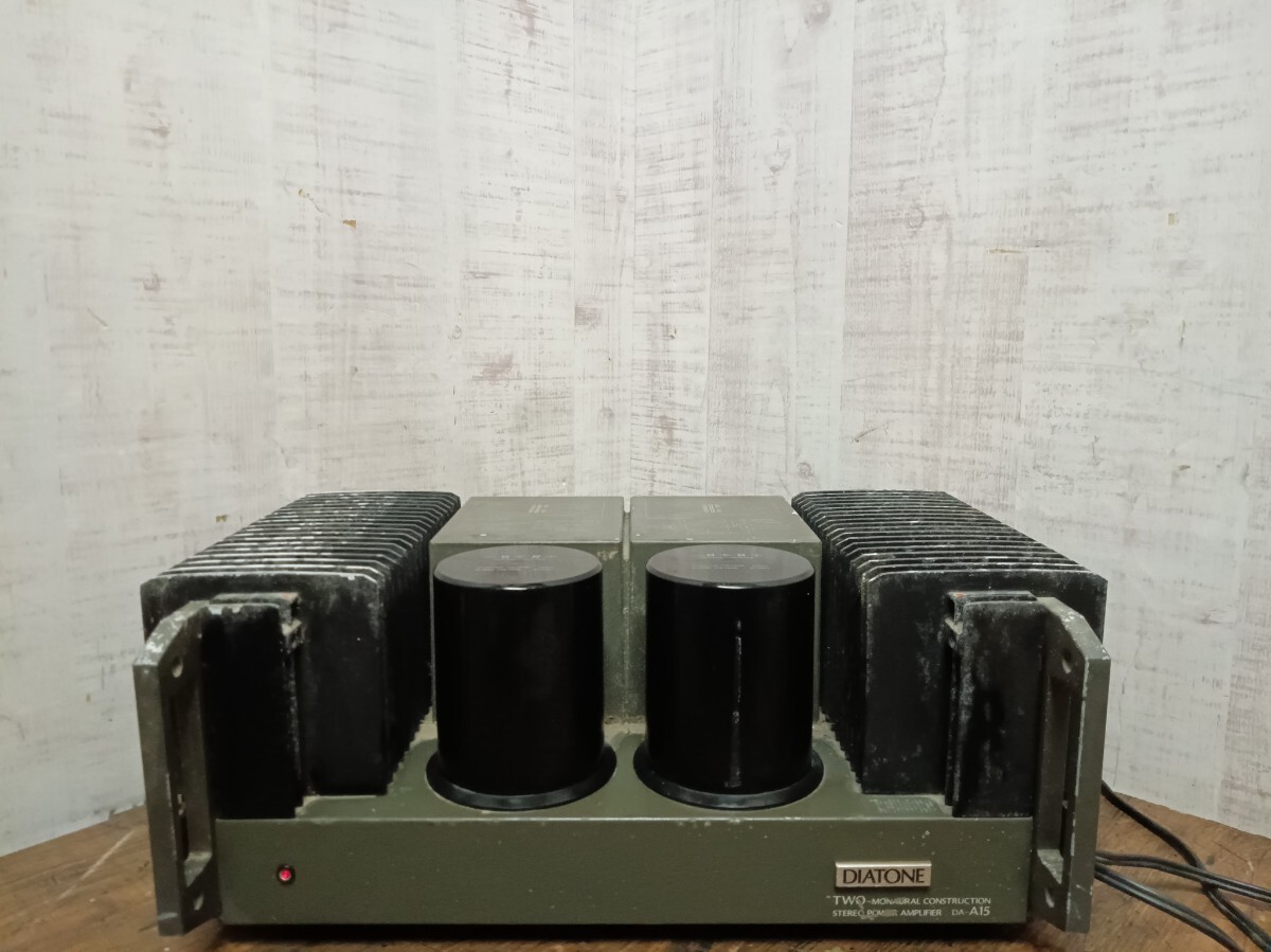 Yahoo!オークション - 希少 DIATONE ダイヤトーン DA-A15 パワーアンプ...