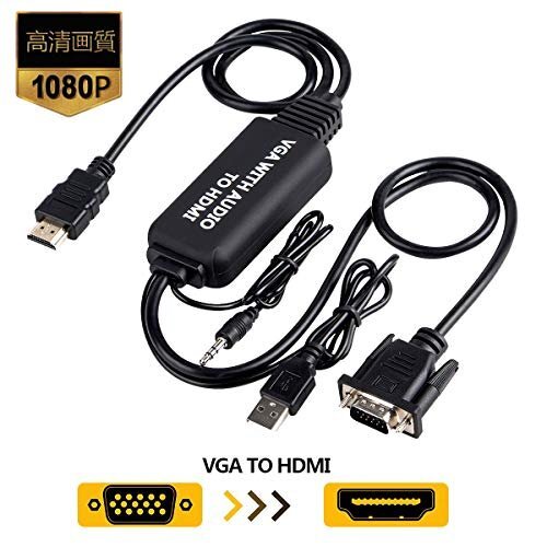 Yahoo!オークション - VGA 1．8m HDMI to HDMI変換アダプタケーブ...