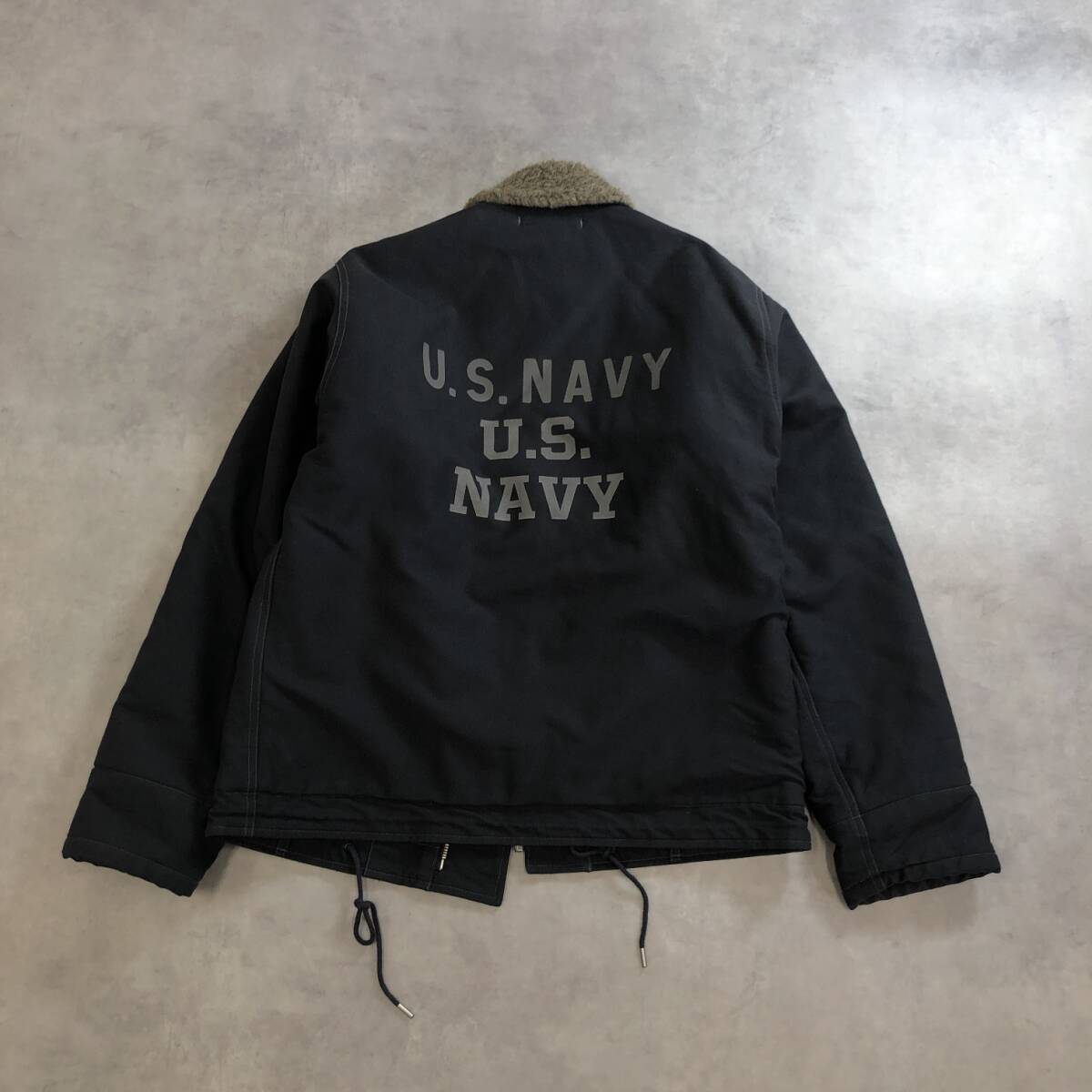 Yahoo!オークション - GQ611 BUZZRICKSON'S N-1 デッキジャケット 38 ...