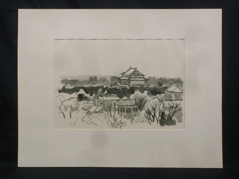 Yahoo!オークション - E2791 東山魁夷 5 「北京新緑」 P8 工芸画