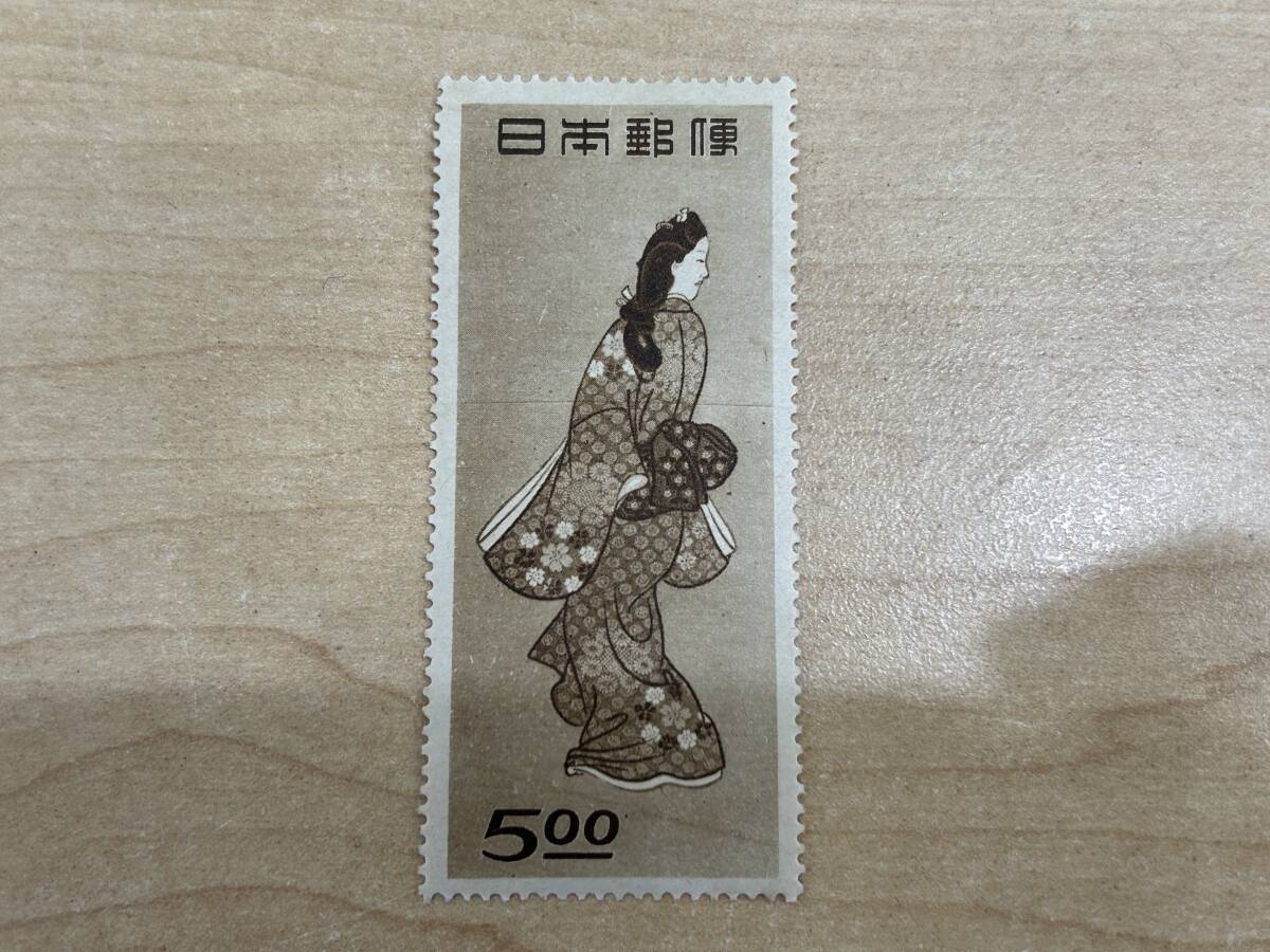 Yahoo!オークション - 【25459】未使用 見返り美人 バラ 1枚 切手