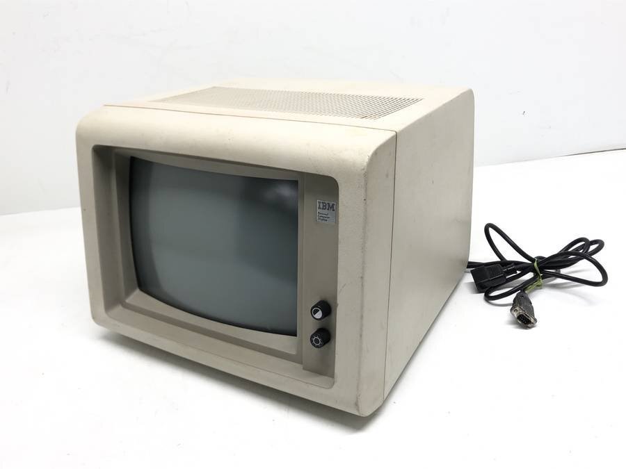 Yahoo!オークション - IBM 5151 モノクロモニター ジャンク品