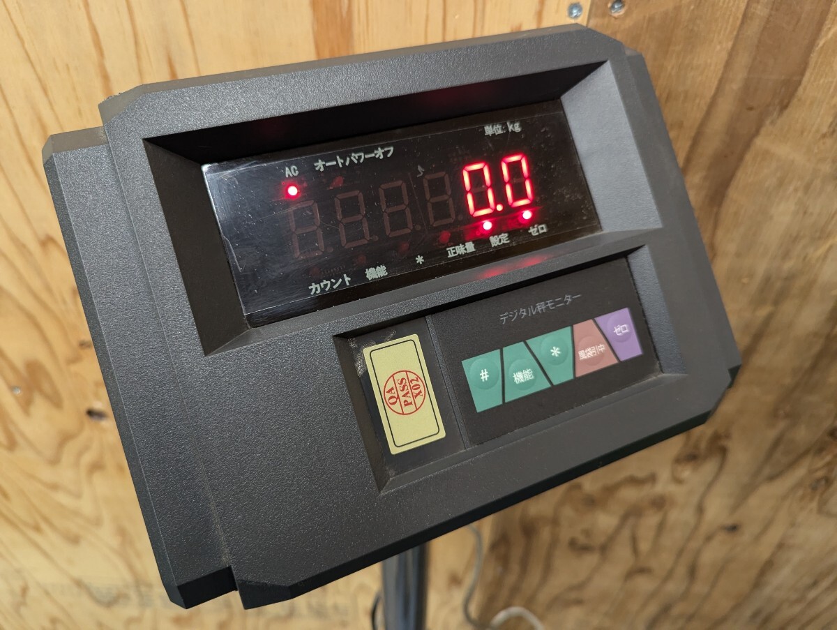 Yahoo!オークション - パレットスケール U字型 3000kg フロアスケール ...