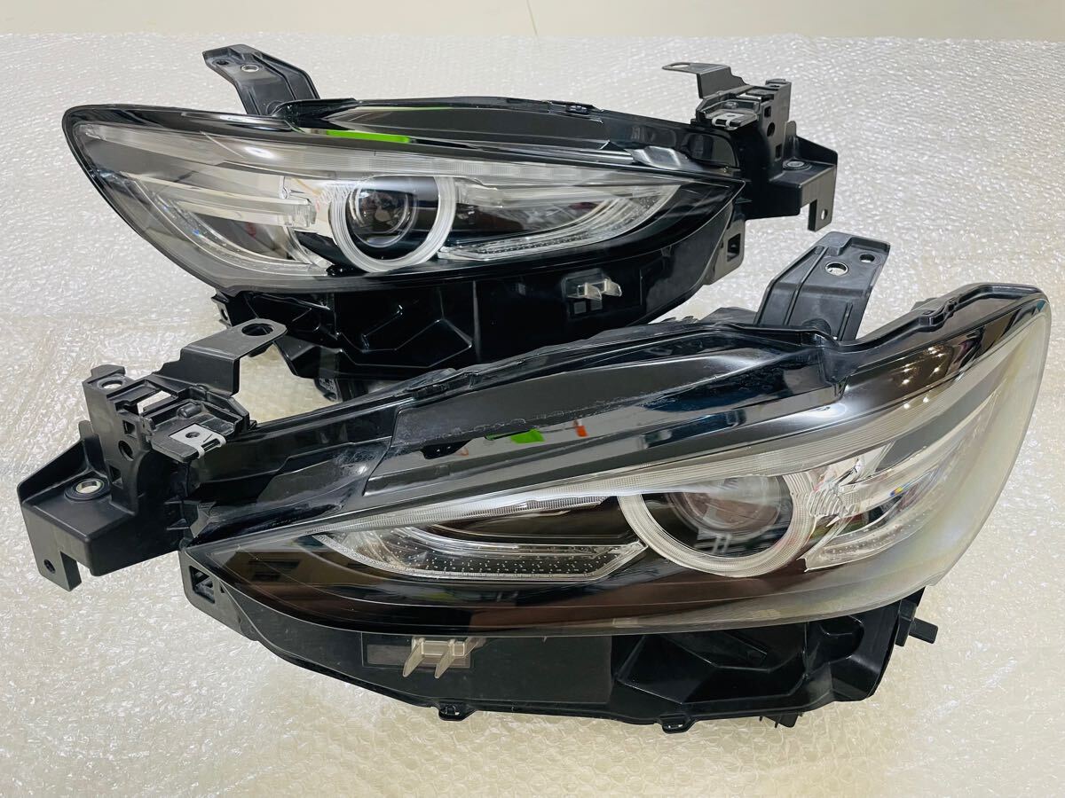 Yahoo!オークション - 美品 破損無し 後期 LED GJ アテンザ 左右 ヘッ...