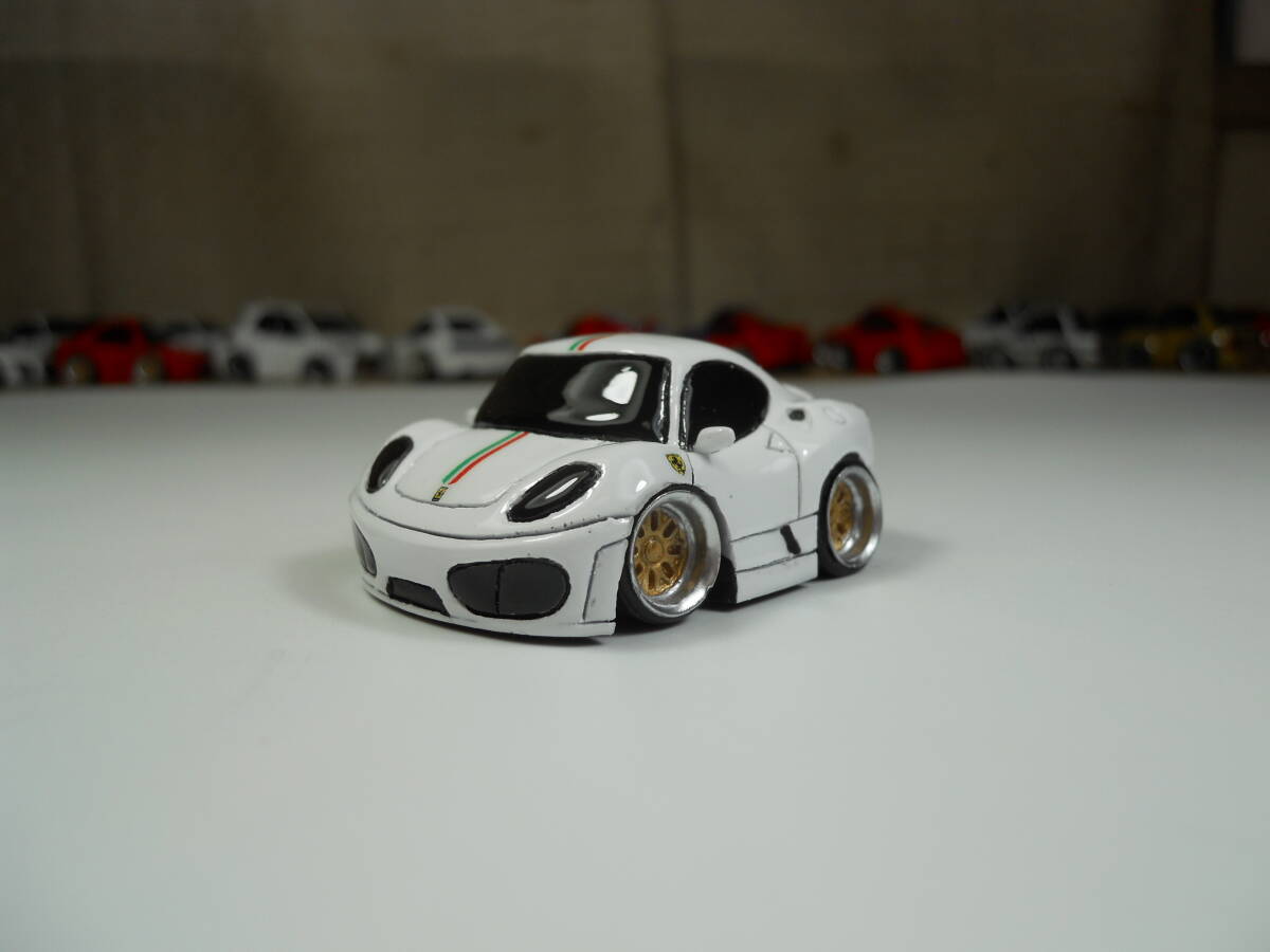 Yahoo!オークション - カスタムミニカー フェラーリ F430 BBS ホワイト...