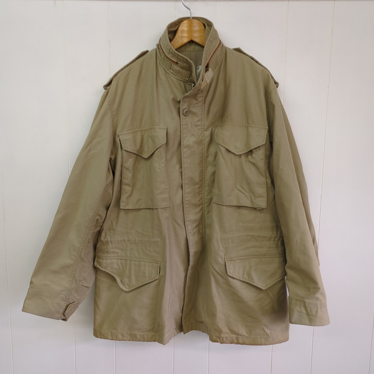 ALPHA M-65 フィールドジャケット Mサイズ ベージュ ミリタリージャケット U S ARMY made in USA 00s(M-65)｜売買されたオークション情報、yahooの商品 ...