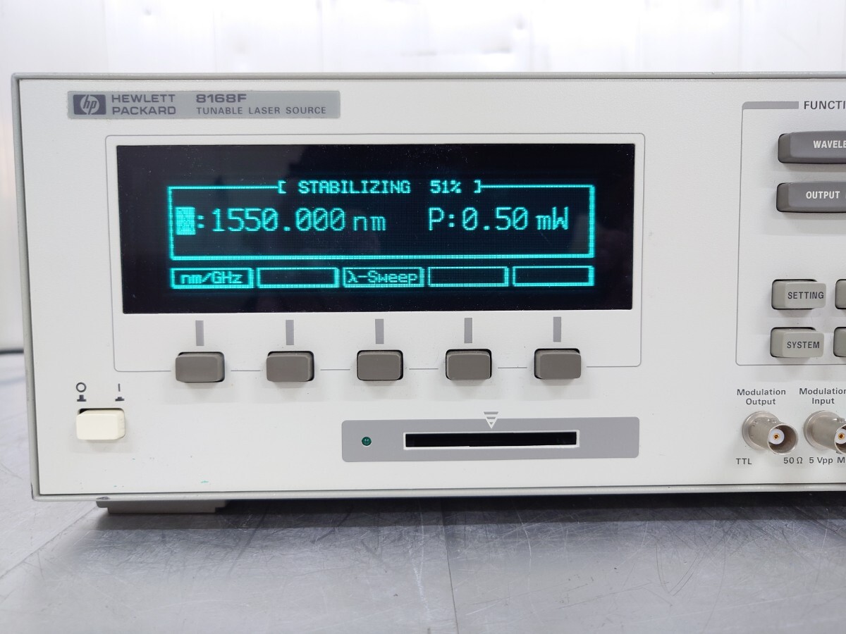 hp TUNABLE LASER SOURCE 8168F 通電のみ確認 ジャンク品 佐川急便着払い(アマチュア無線)｜売買されたオークション情報、yahooの商品情報をアーカイブ公開 ...