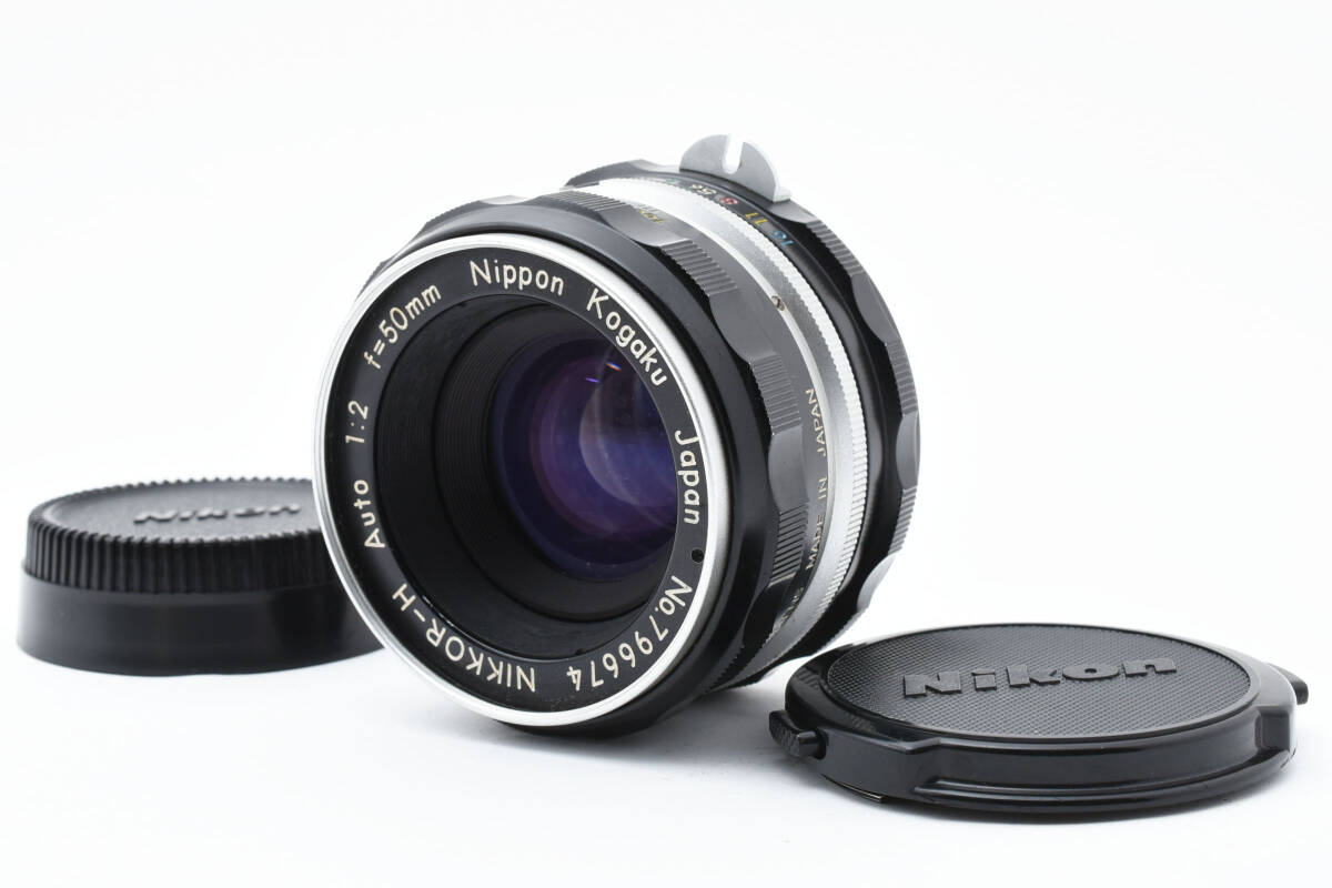 Yahoo!オークション - NIKON Nippon Kogaku Japan NIKKOR-H AUTO 50mm ...