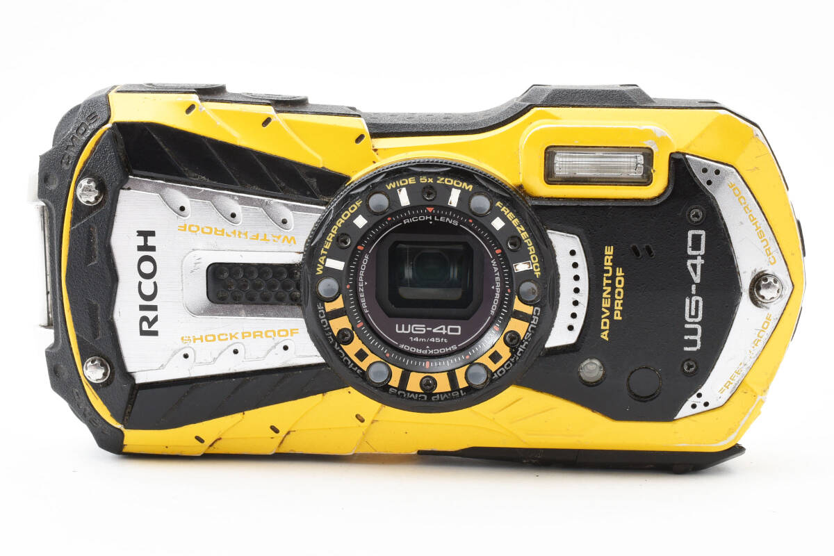 Yahoo!オークション - RICOH WG-40 リコー コンパクトデジタルカメラ