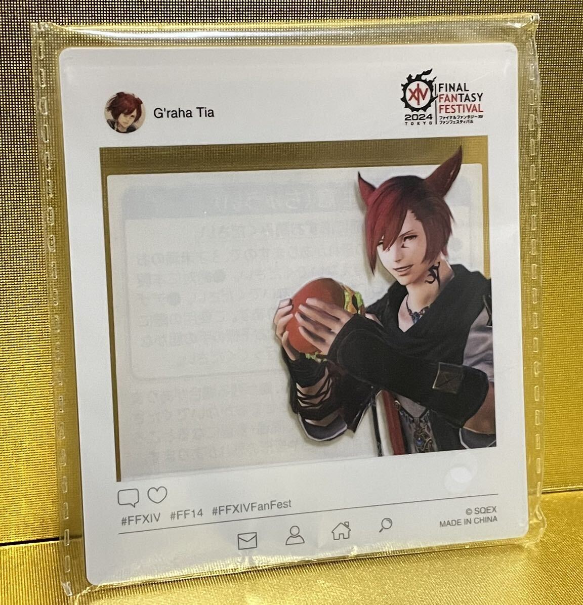 Yahoo!オークション - FF14 SNS風 アクリルカード グラハティア ファン...