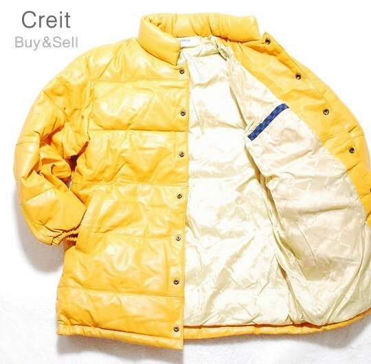 Yahoo!オークション - L98 激レア 羊革 ダウンフェザー Georgiaジョー...