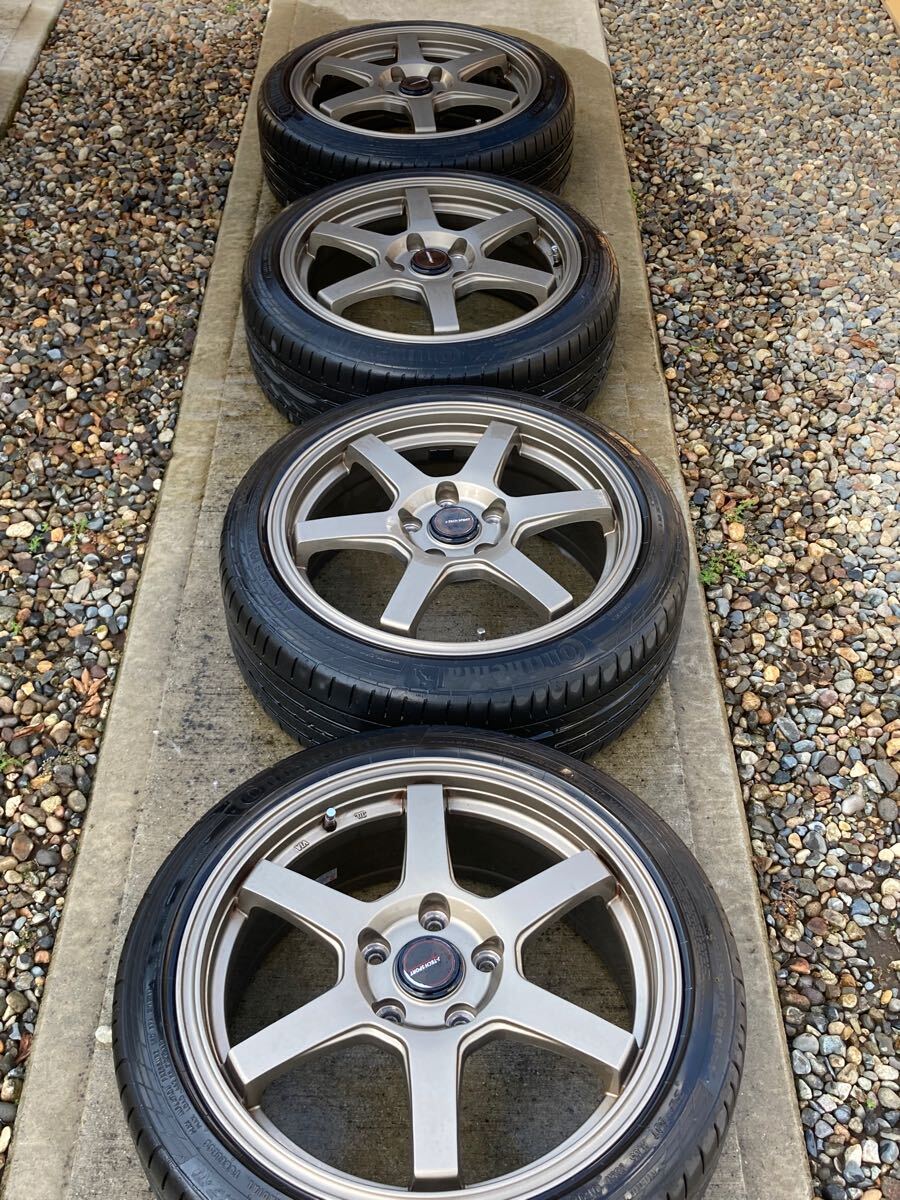 Yahoo!オークション - トライアルファ J-TECH S-6 17-7.0j +48 114.3 5...