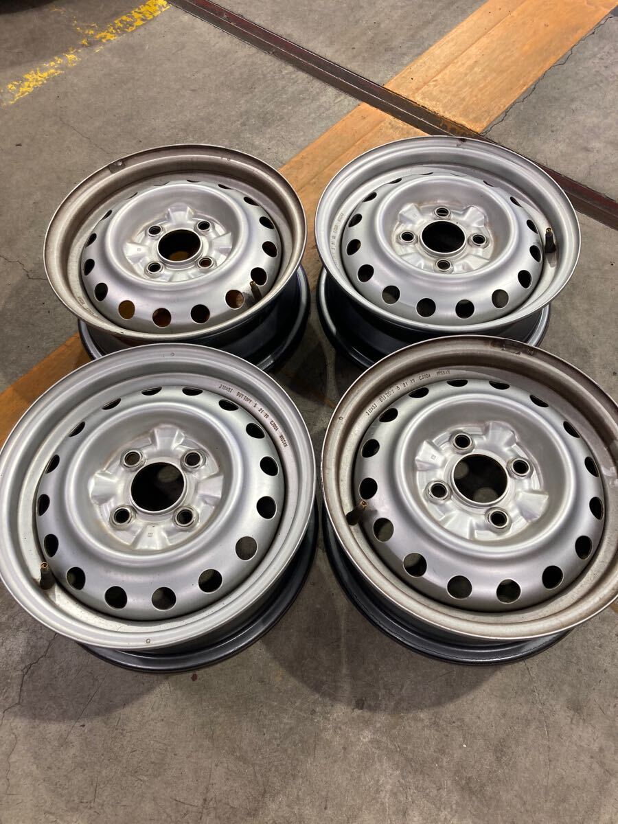 Yahoo!オークション - 日産 ADバン NV150 Y12 純正 スチールホイール ...