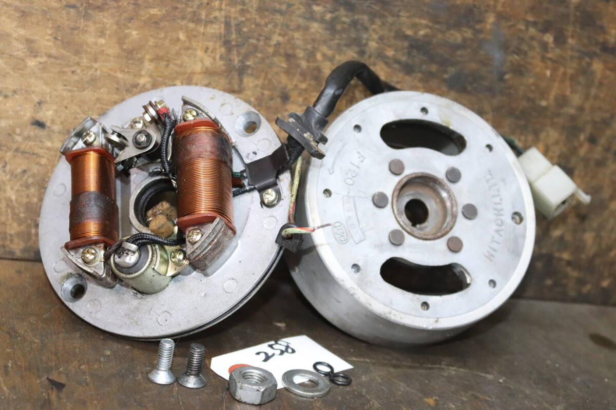 Yahoo!オークション - 6v【S型】発電機/258検索モンキーDAXシャリーカ...