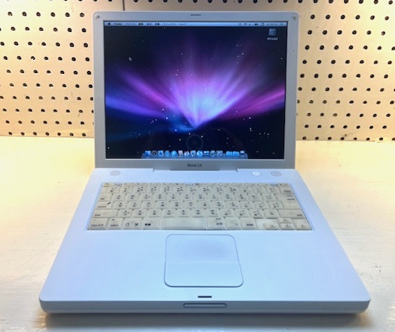 Yahoo!オークション - Apple iBook G4 14インチ 1.33GHz A1055/ 768MB...