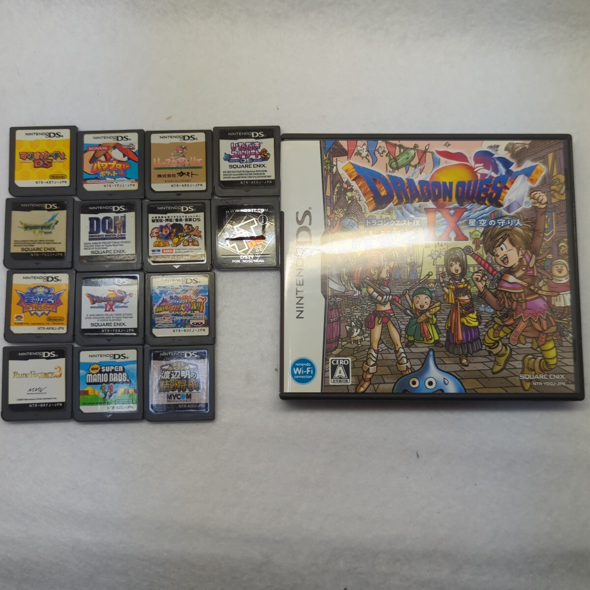 Yahoo!オークション - 【未チェック】DSソフト15本 ドラクエIX マリオ...