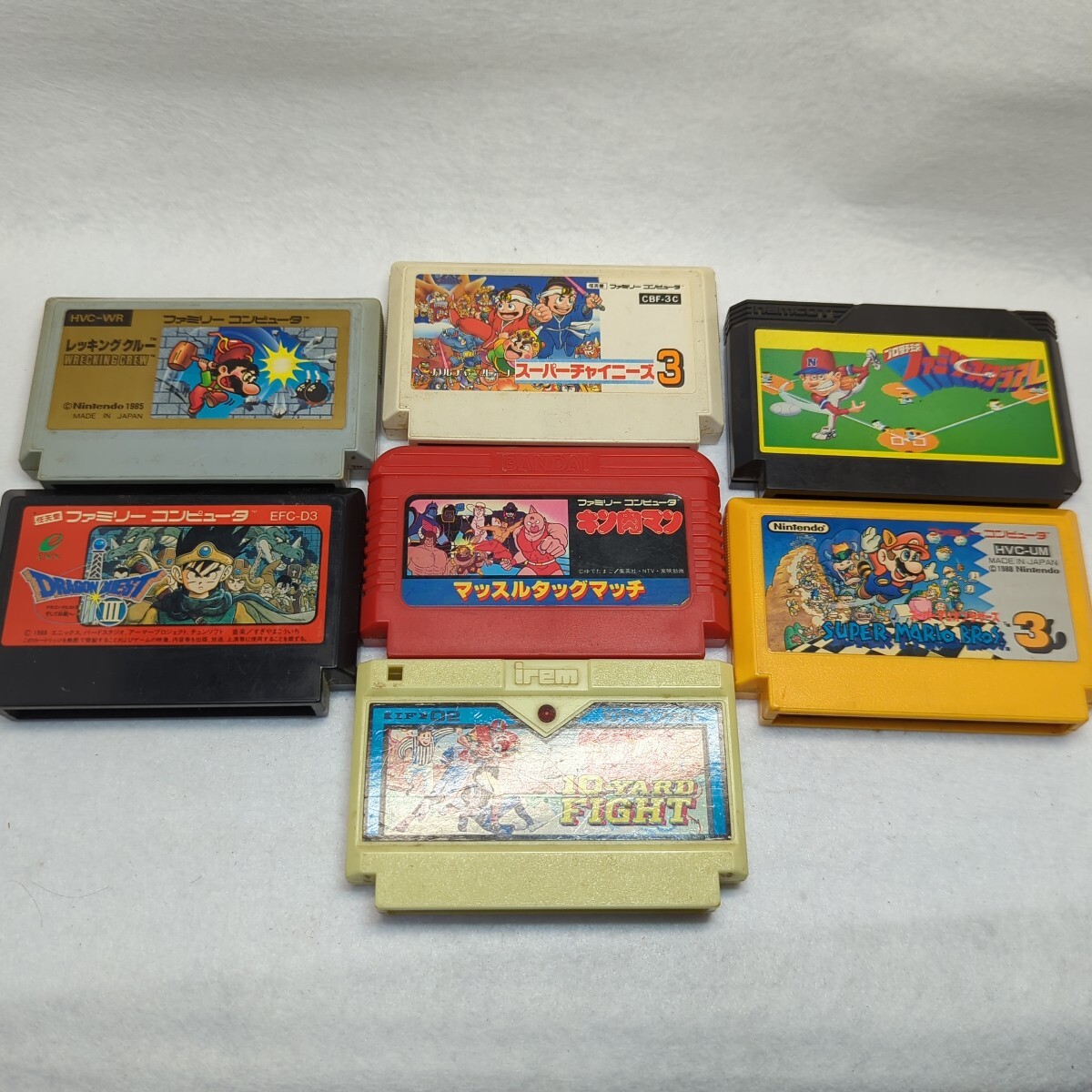 Yahoo!オークション - 【ジャンク品】 FC レッキングクルー DQ3 スーパ...