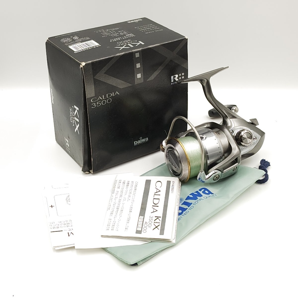 Yahoo!オークション - 【T】DAIWA ダイワ カルディア KIX 3500 スピニ...