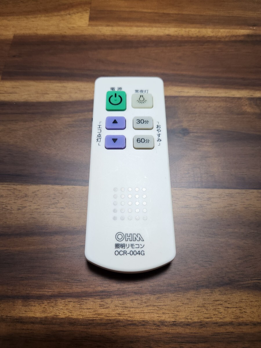 Yahoo!オークション - オーム電気 OHM 照明リモコン OCR-004G