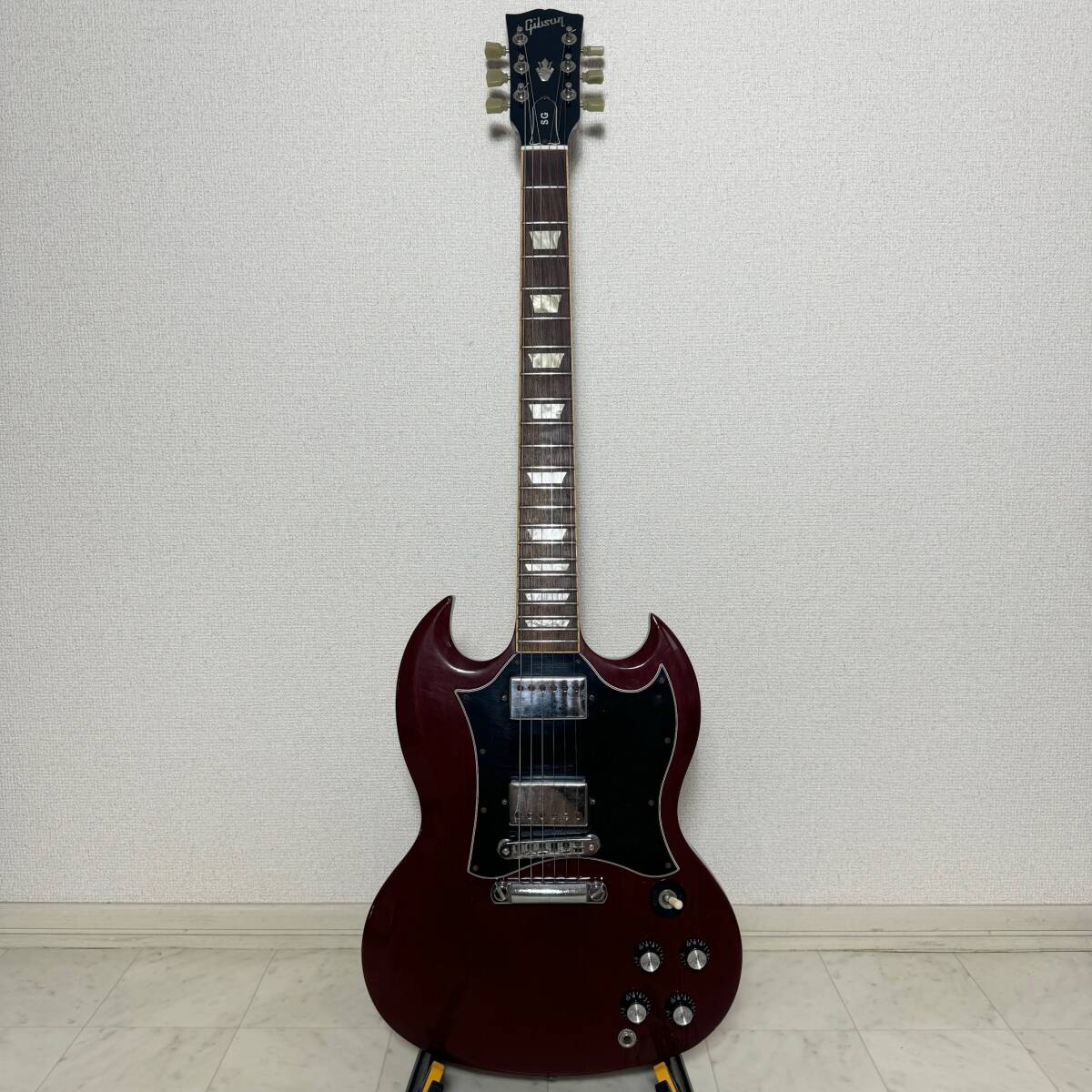 Gibson SG Standard Heritage Cherry USA製 2009年 ディープジョイント フレットエッジ ギブソン(SG)｜売買されたオークション情報、yahooの商品 ...