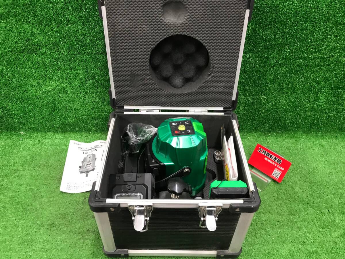 Yahoo!オークション - TAKAGI(高儀) グリーンレーザー墨出し器 TGL-3PN...