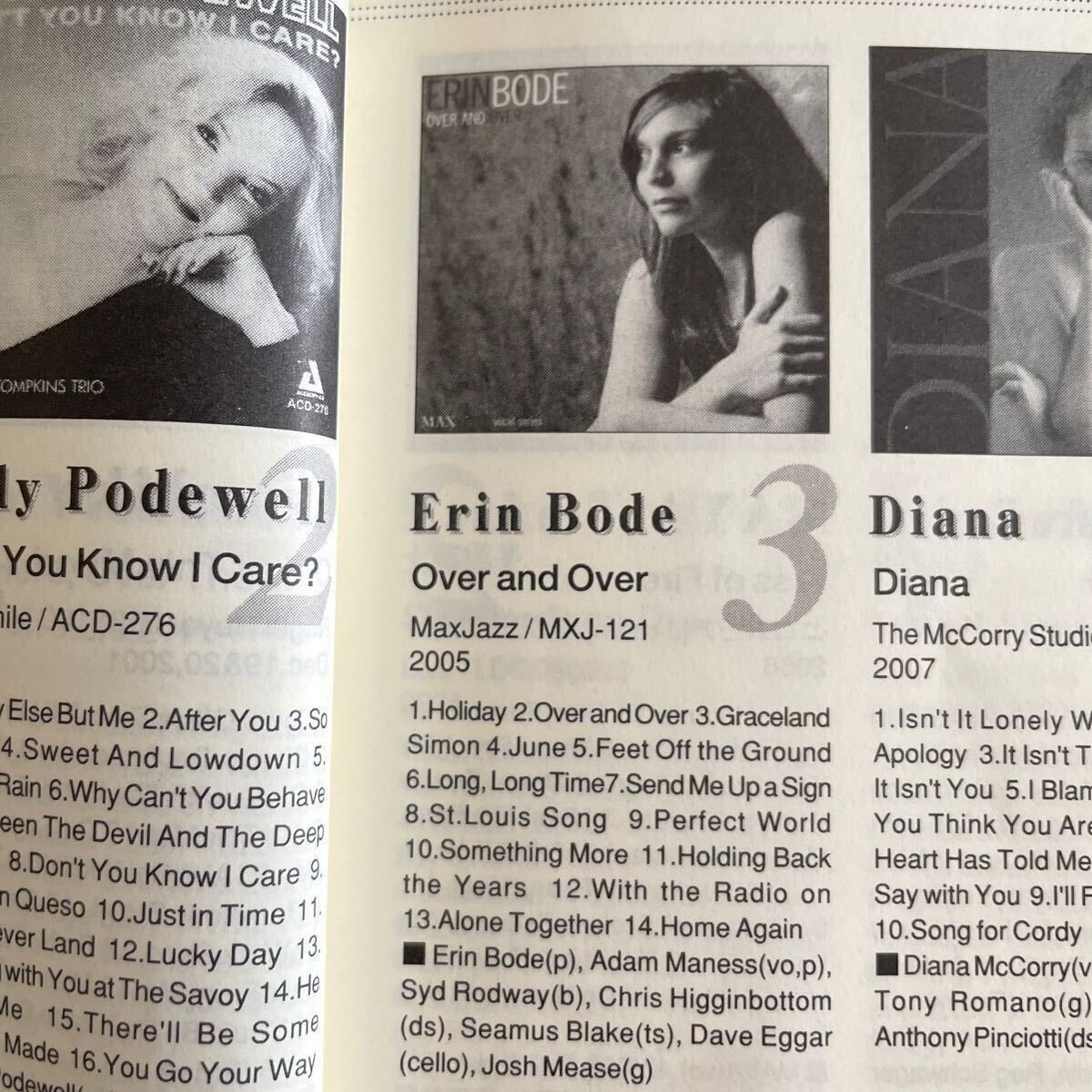 Yahoo!オークション - 【ボーカル秀逸盤CD】ERIN BODE「OVER AND OVER...