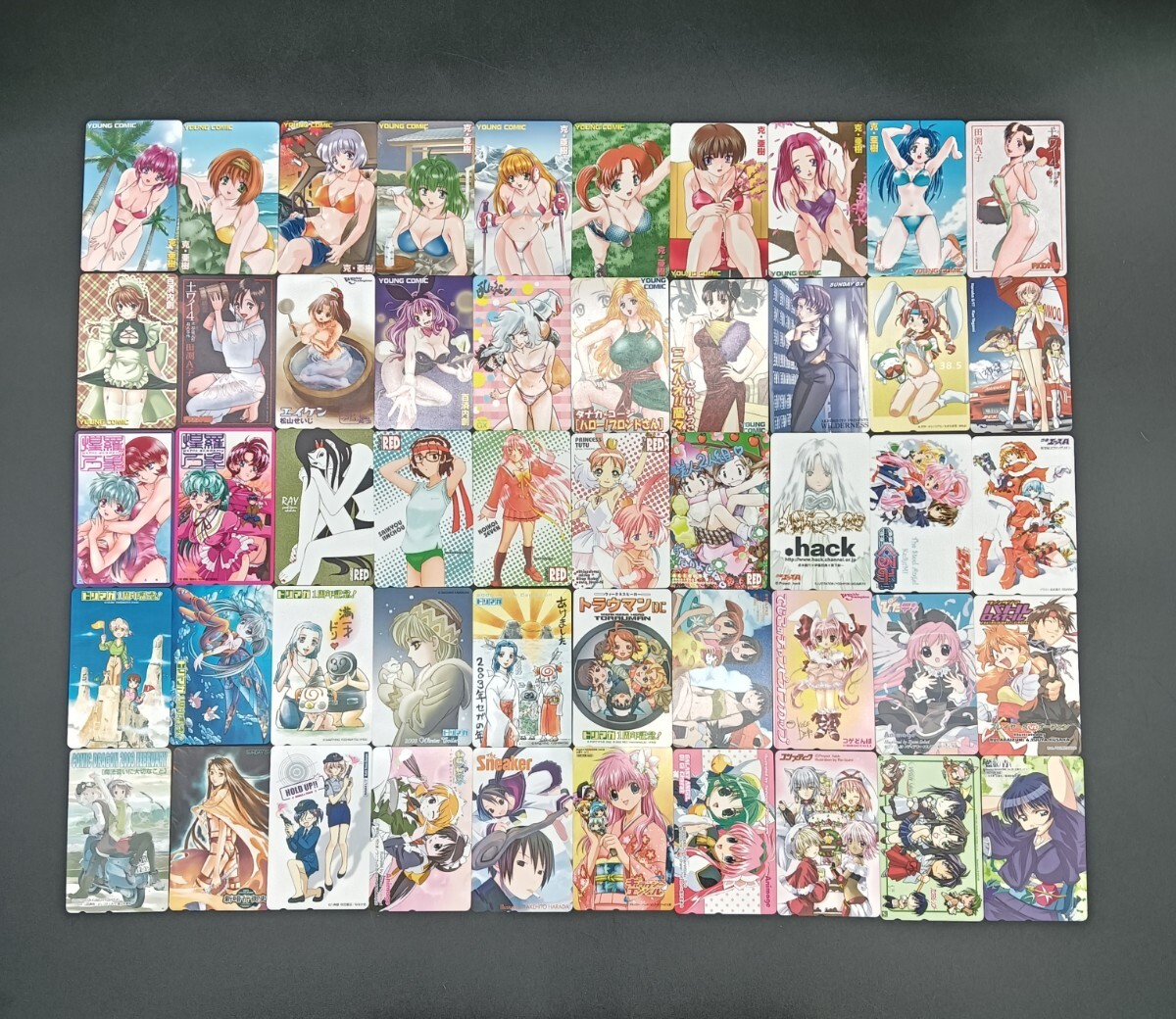 Yahoo!オークション - 【A0577】テレホンカード 未使用 50度 50枚まと...